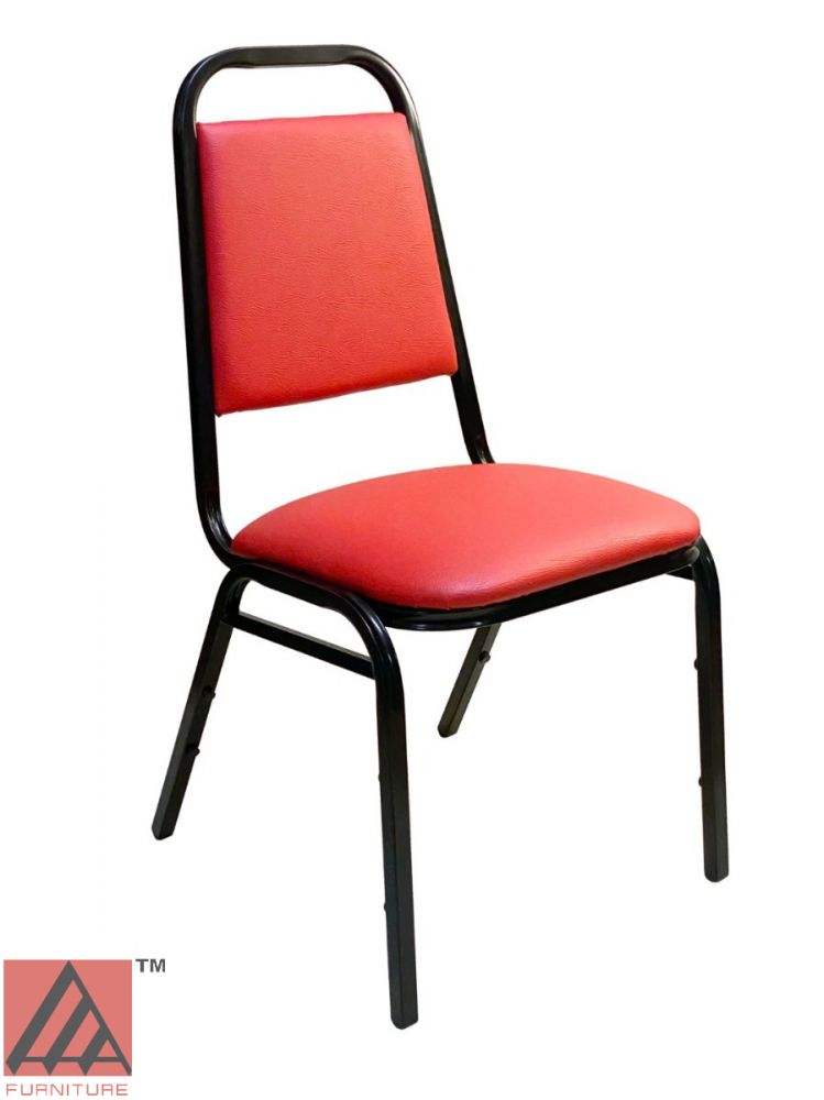 #888-11/ Stackable Chair Red